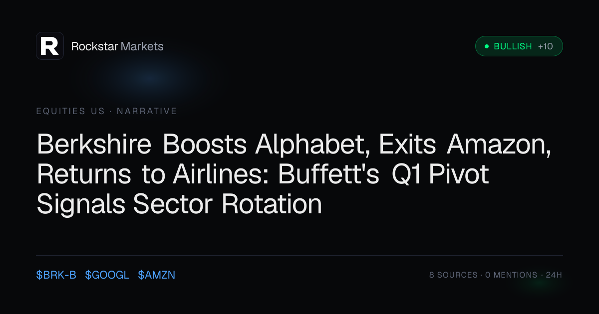 BRK-B: Berkshire Boosts Alphabet, Exits Amazon, Returns to Airlines ...
